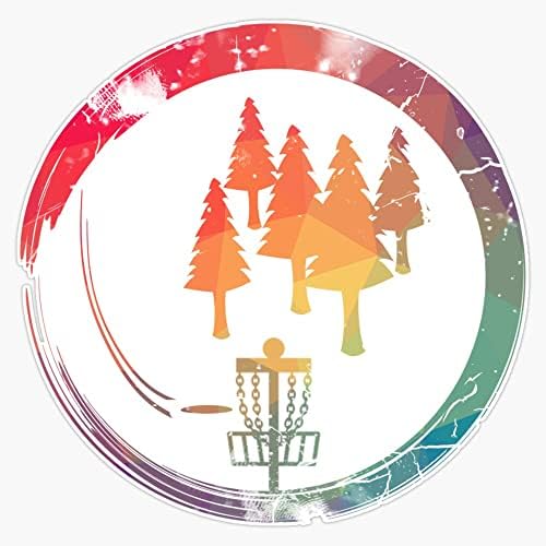 Amazon.com: Disc Golf Player Gift I Frisbee Sticker Bumper Sticker ...