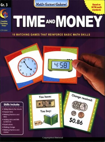 Time & Money, Gr 3 - Math Games Galore: Stephen Davis: 9781606891285 ...