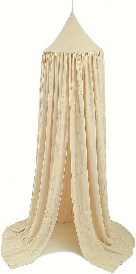 Amazon.com: Vhaso Cotton Kids Bed Canopy, Nursery Room Baby Crib ...