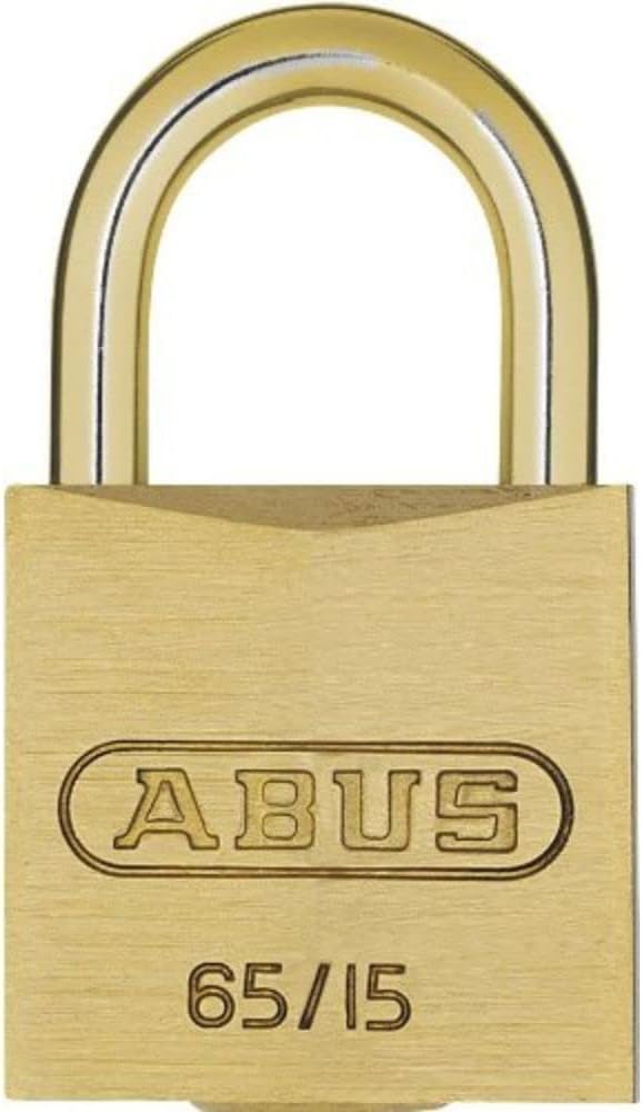 Abus 65MB/15mm Solid Brass Padlock - - Amazon.com