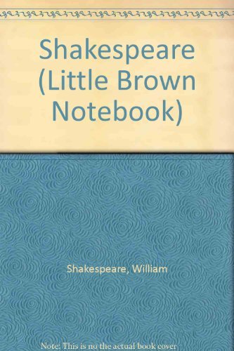 Shakespeare (Little Brown Notebook Series): 9781897954232: Amazon.com ...
