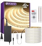 Amazon.com: Outdoor LED Strip Lights Waterproof White, 16.4ft IP67 High ...