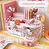 Amazon.com: MLAFE Kawaii Stationery Storage Box Makeup Organizer Hand ...