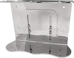 Triple Wall Mounted Shower Dispenser Bracket | Holds 3 Retail Size ...
