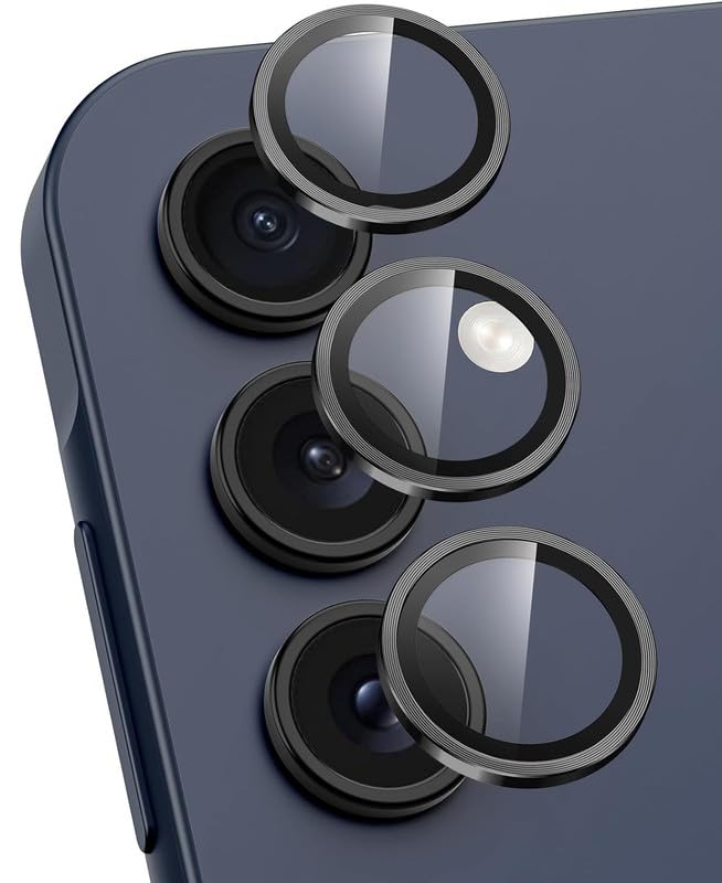 MOBIKTC Upgraded Camera Lens Frame Glass For Samsung Galaxy A35/A55 5G ...