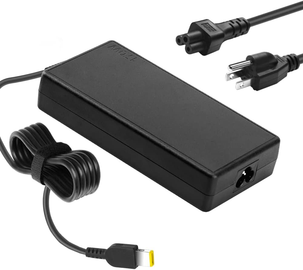 170W AC Charger Fit for Lenovo Thinkpad P1 P50 P51 P52 P53 P70 P71 P73 ...