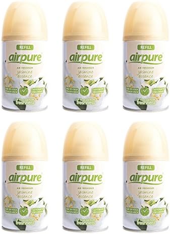 airpure Auto Spray Refills 250ml-12 Tins (Jasmine Essence Essence ...