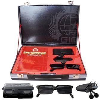 Amazon.fr - Spy Master Briefcase Black Spy kit - Secret agent mission ...