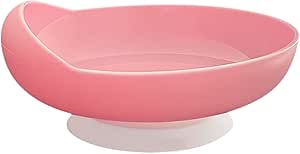 Scooper Plate with Suction Cup Base for Disabled, Spillproof Scoop ...