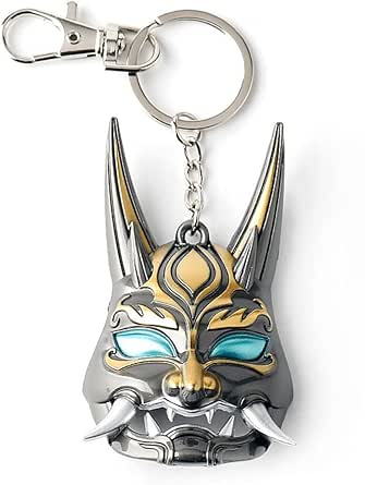 JJKcosplay Xiao Keychain for Genshin Impact Anime Weapon Pendent ...