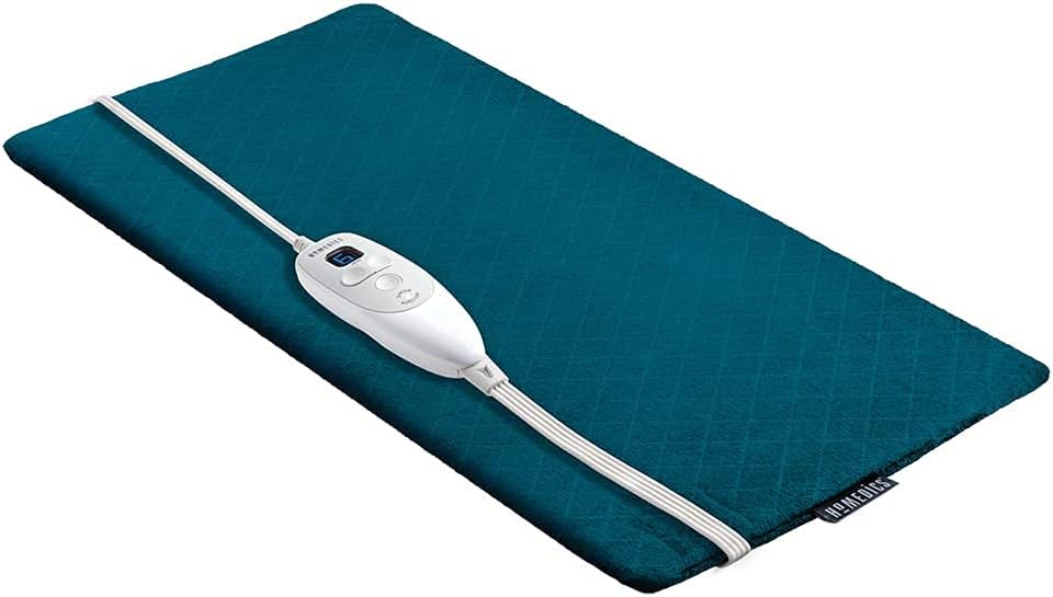 Amazon.com: HoMedics Extra-Large Weighted Heating Pad with Quick-Heat ...