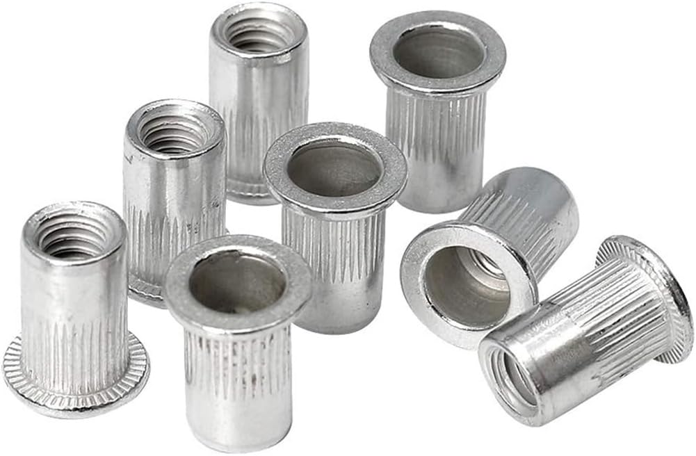 Ford Computer Veda 100-Piece Aluminum Rivet Nut Assortment - M4 M5 M6 ...
