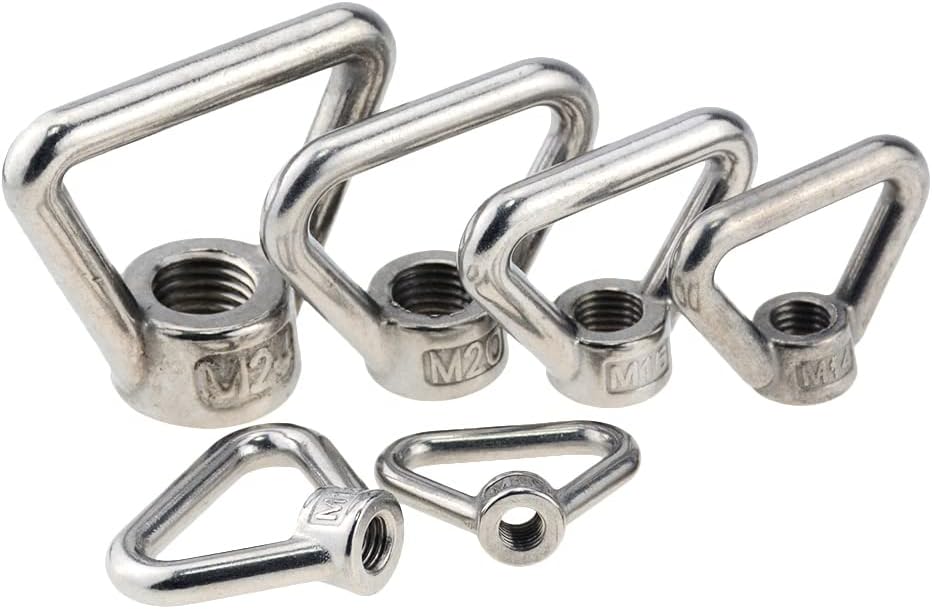 304 Stainless Steel Heavy Duty Triangle Nut Lifting Eyelet Triangle ...