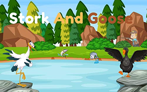 Stork And Goose: Bedtime story, Fable Of Stork And Goose, tales to help ...