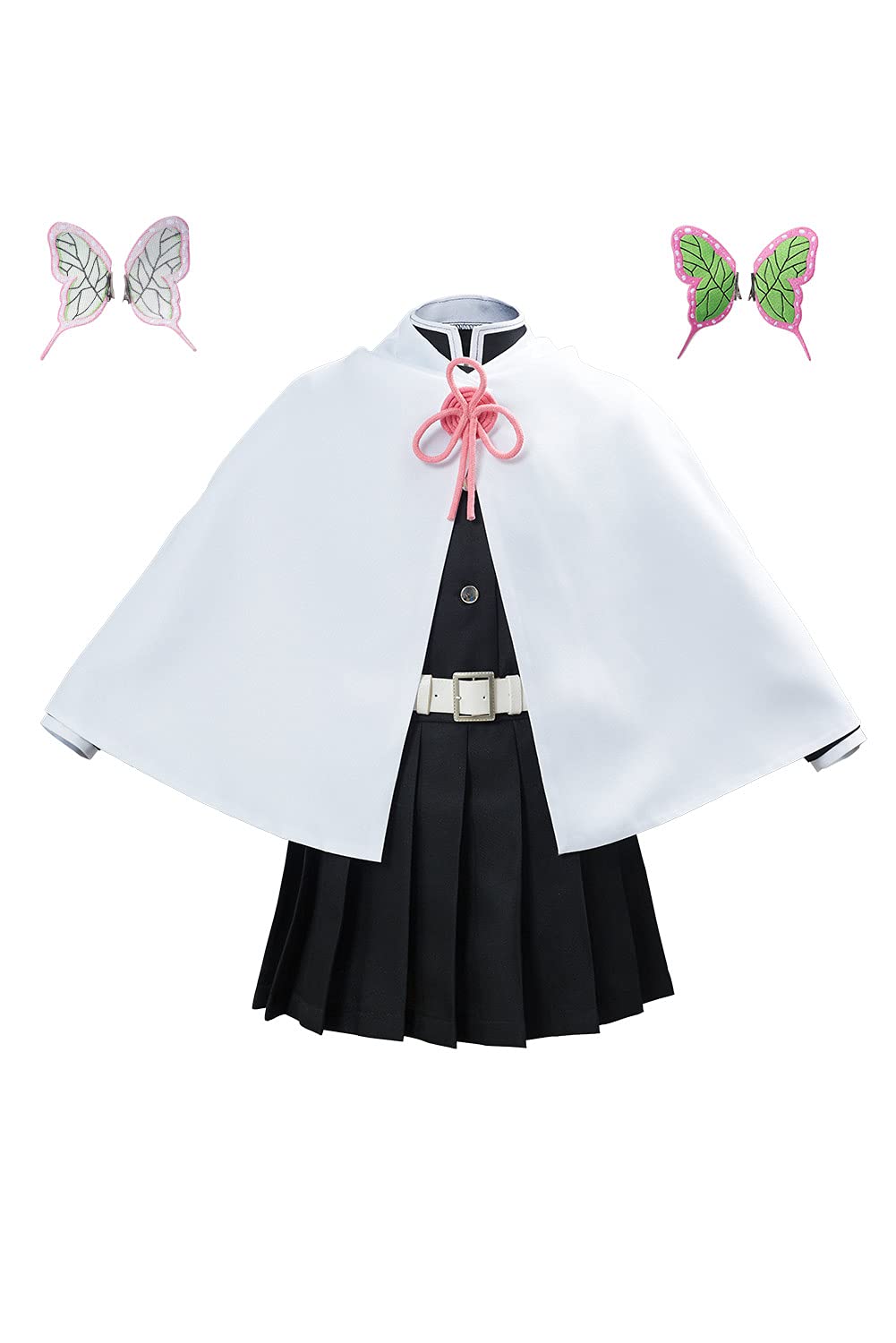 Buy Kids Demon Slayer Kamado Nezuko Cloak Cape Kochou Shinobu Kimono ...