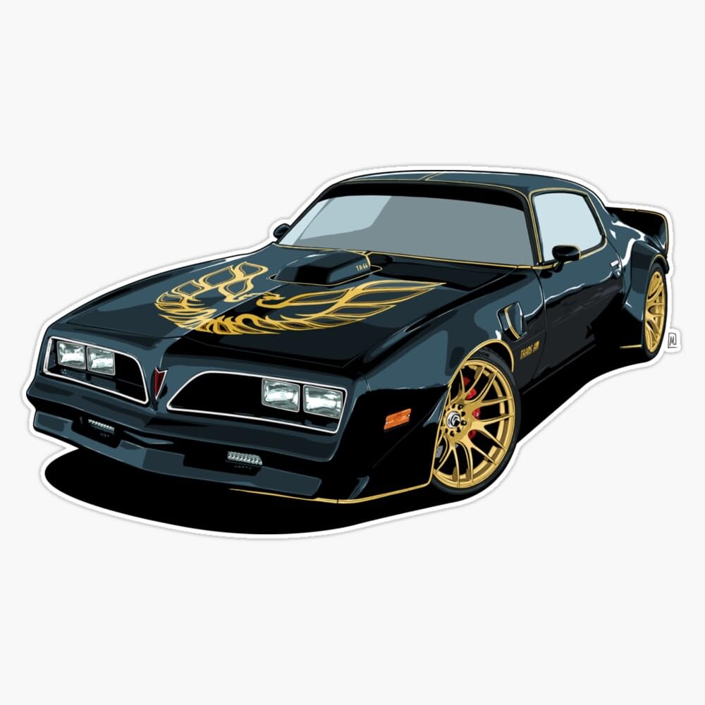 Amazon.com: Custom Trans Am Sticker Bumper Sticker Vinyl Decal 5 ...