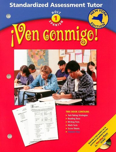 Amazon.com: Ven Conmigo! Level 1 Grade 7 Standard Assessment Tutor ...