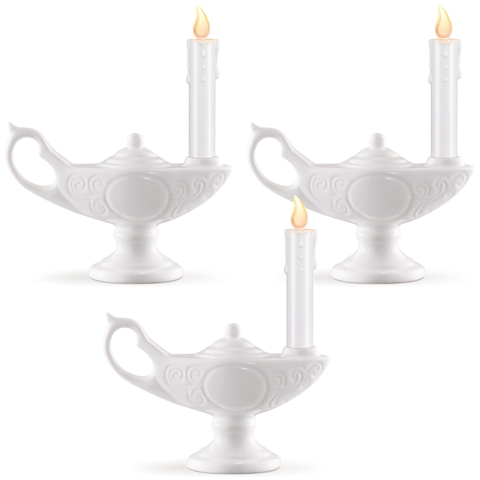 Teenyyou 3 Pcs Battery Powered Nurse Graduation Lamp (Batteries Not ...