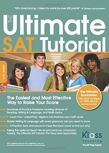 The Ultimate SAT Tutorial: Tutor Version: 2019-2020 Edition: Klass, Erik Harper: 9781542680431 ...