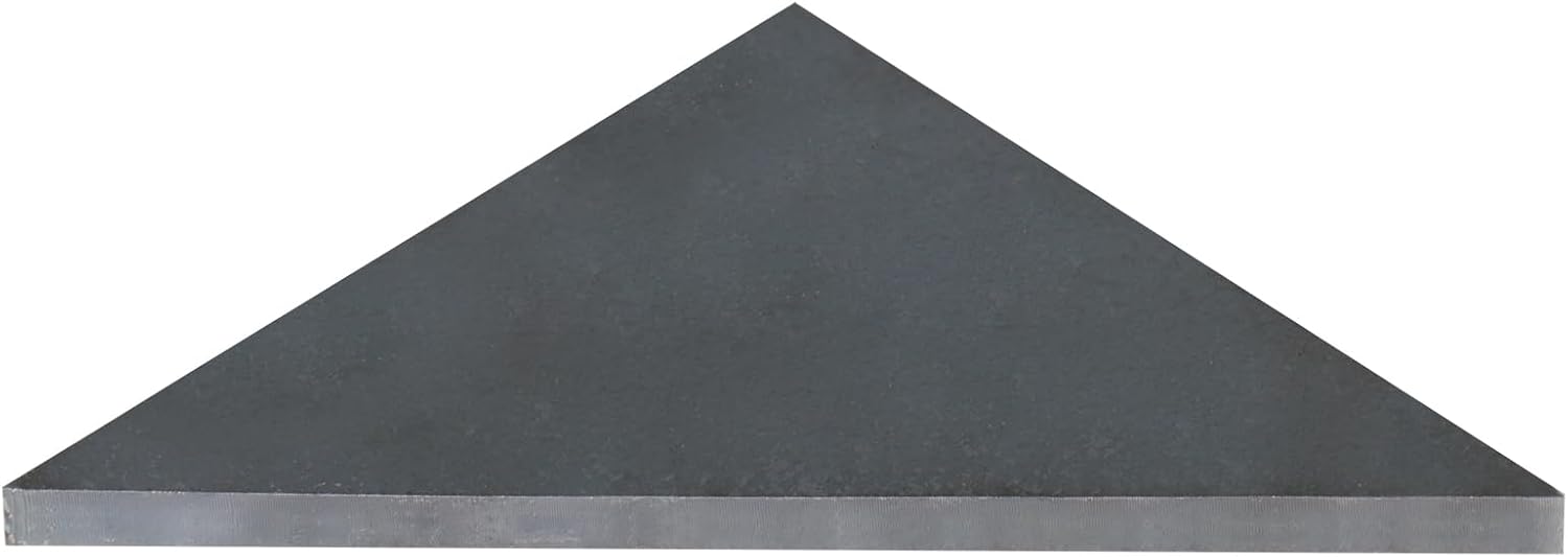 eoere 10 PCS Heavy Duty Steel Plate Gussets 4" x 4" x 3/16" Weld On ...