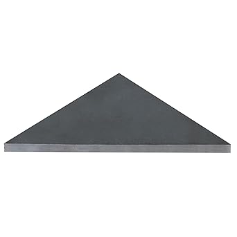 eoere 10 PCS Heavy Duty Steel Plate Gussets 4" x 4" x 3/16", Weld On ...