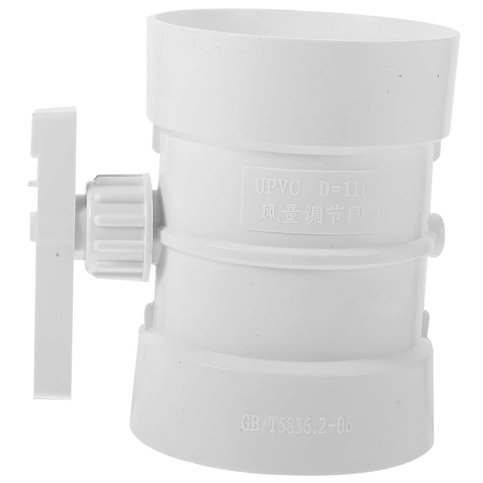 Buy Sosoport Air Volume Control Valve Pp Air Valve Hvac Damper Air Duct ...