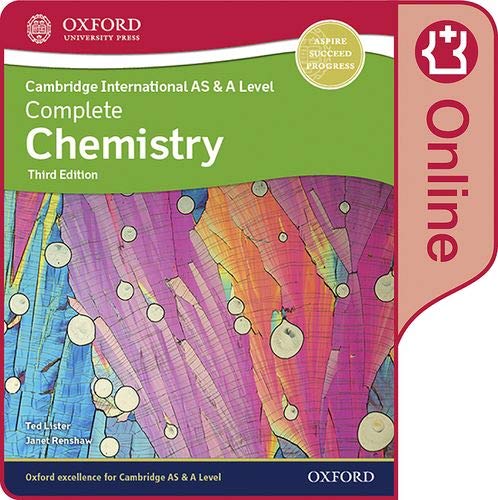 Cambridge International AS & A Level Complete Chemistry Enhanced Online ...