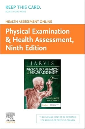 Health Assessment Online for Physical Examination and Health Assessment ...