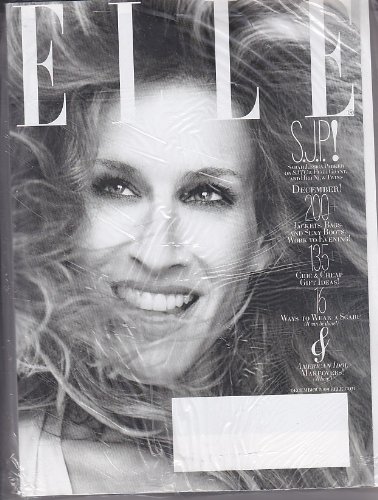Elle Magazine (December, 2009) Sarah Jessica Parker Cover: Roberta ...