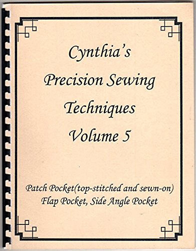 Cynthia's Precision Sewing Techniques: Cynthia Guffey: Amazon.com: Books