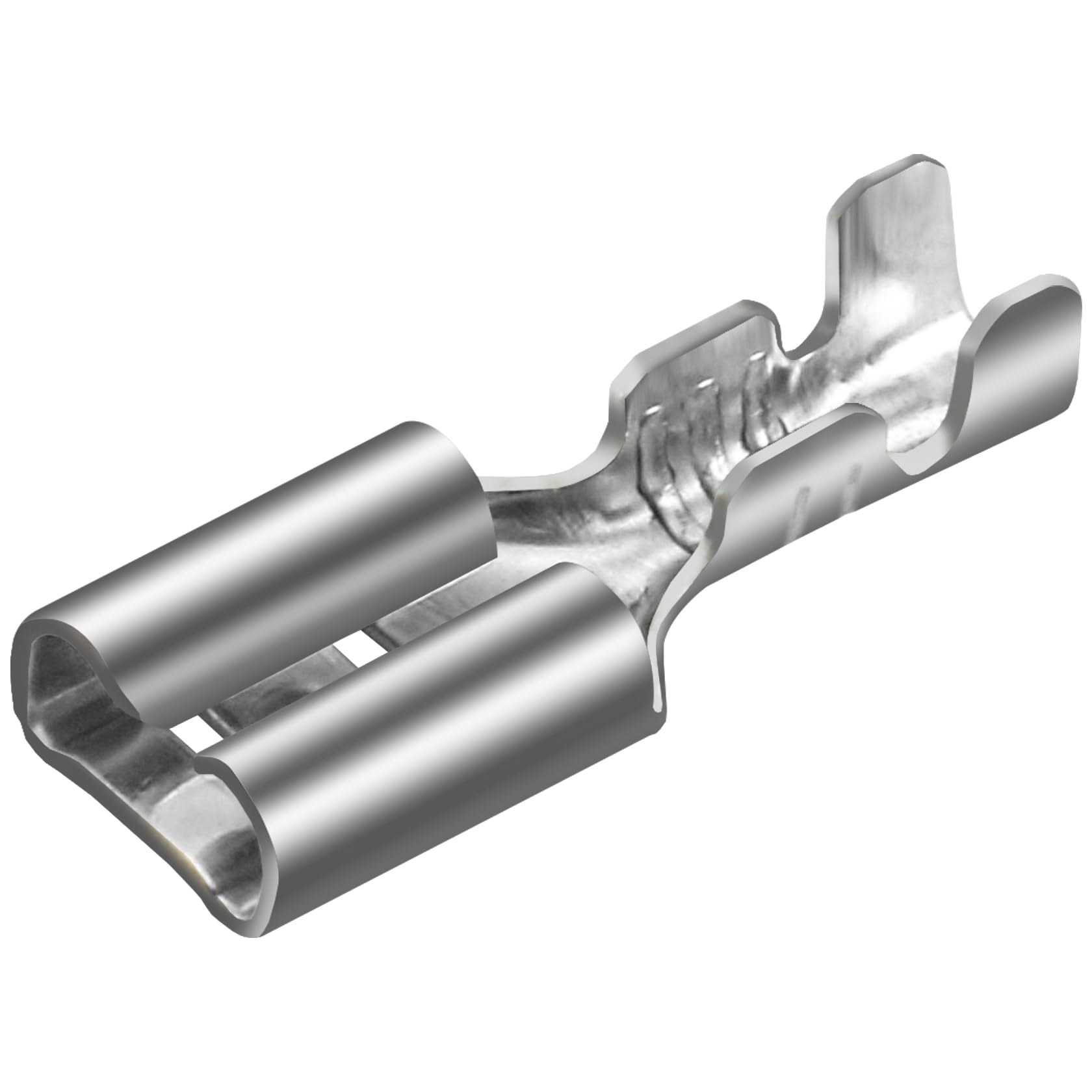 Heschen female spade quick splice crimp terminals 4.8mm crimp connector ...