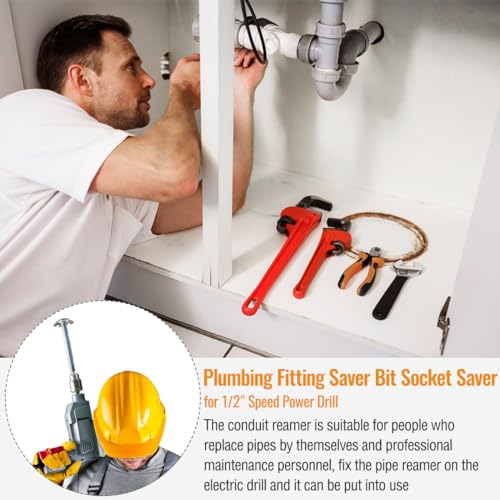 Snapklik.com : 3 PCS Plumbing Tools Set, Thickened PVC Pipe Reamer In ...