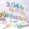 Amazon.com: Colarr 216 Pcs Glitter Bulletin Board Letters for Classroom ...