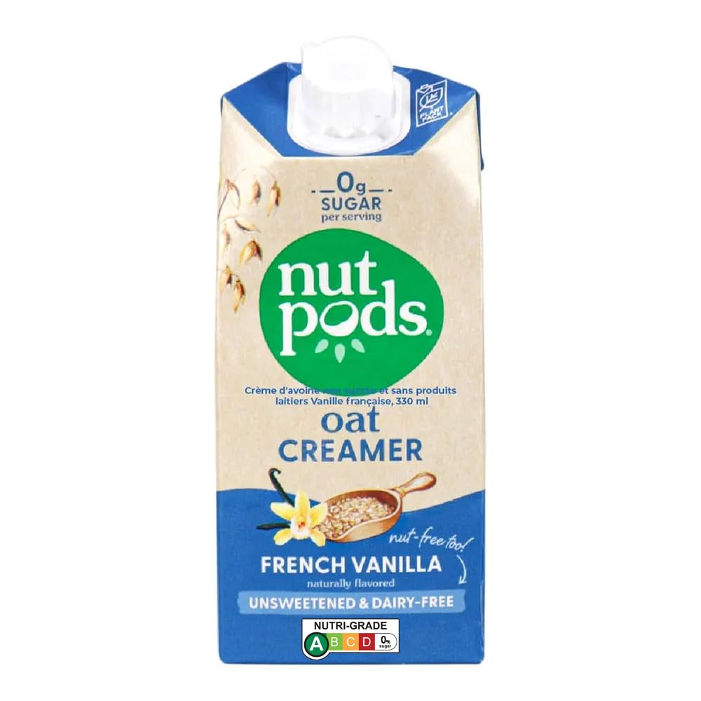 Amazon.com : NUTPODS French Vanilla Oat Creamer, 11.2 FZ : Grocery ...