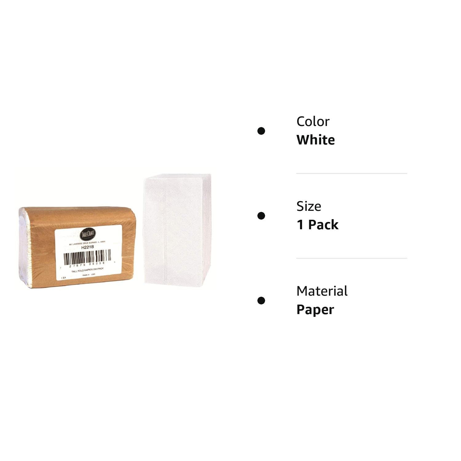 Snapklik.com : Tall Fold Paper Napkin Refill