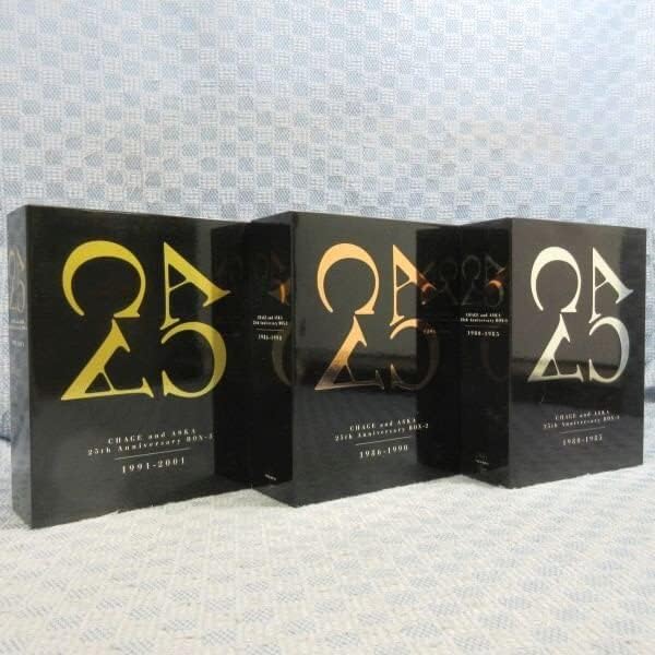 Amazon.co.jp: K654!CHAGE and ASKA(チャゲ＆飛鳥)「25th Anniversary BOX-1～3」CD-BOX全3巻セット : おもちゃ