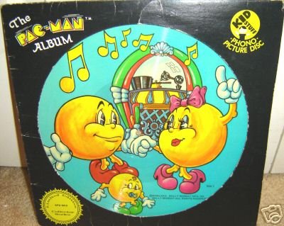 Amazon.com: The Pac-Man Album (Limited Edition Picture Disc - 1980 ...