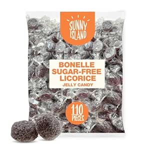Amazon.com : Bonelle Sugar-Free Licorice Jelly Candy |1-Pound Bag ...