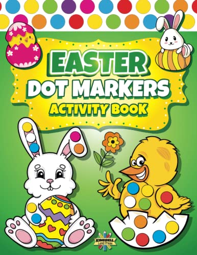 Snapklik.com : Dot Markers Activity Book Easter: Easy Guided BIG DOTS ...