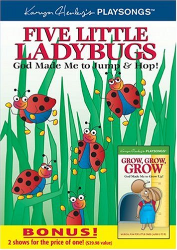 Amazon.com: Five Little Ladybugs DVD Bonus Pack : Henley, Karyn: Movies ...