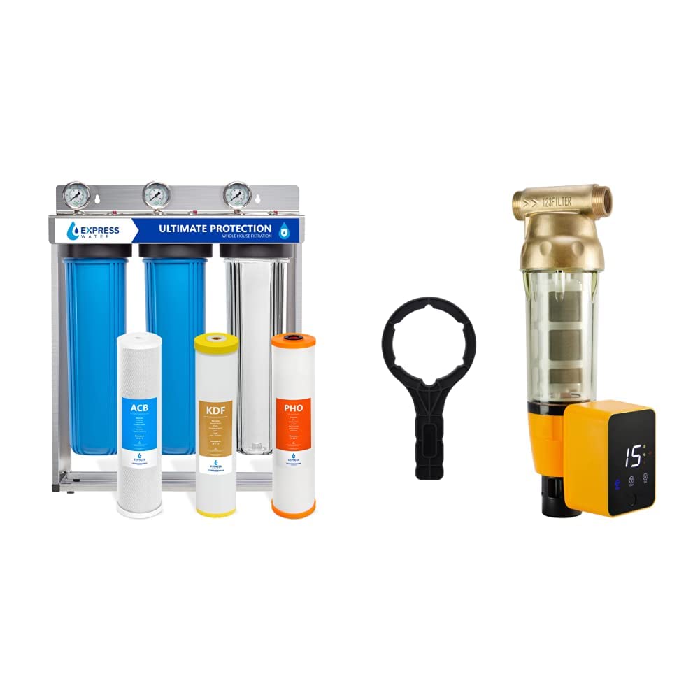Amazon.com: Express Water Ultimate Protection Whole House Water Filter ...