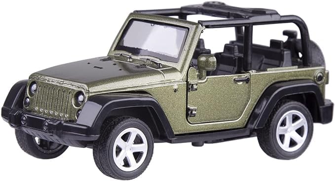 Cube Play Kids Pull Back Open Thar OR Jeep DIE CAST Metal Toy CAR for ...