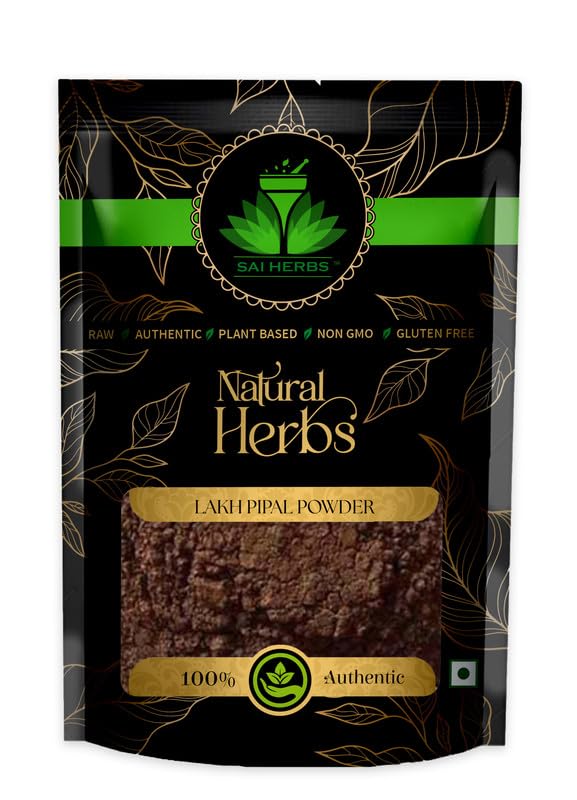 Buy SAI HERBS Lakh Pipal Powder - Ficus Religiosa Powder - Shellac Lac ...