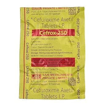 Cefrox 250mg - Strip of 4 Tablets : Amazon.in: Health & Personal Care
