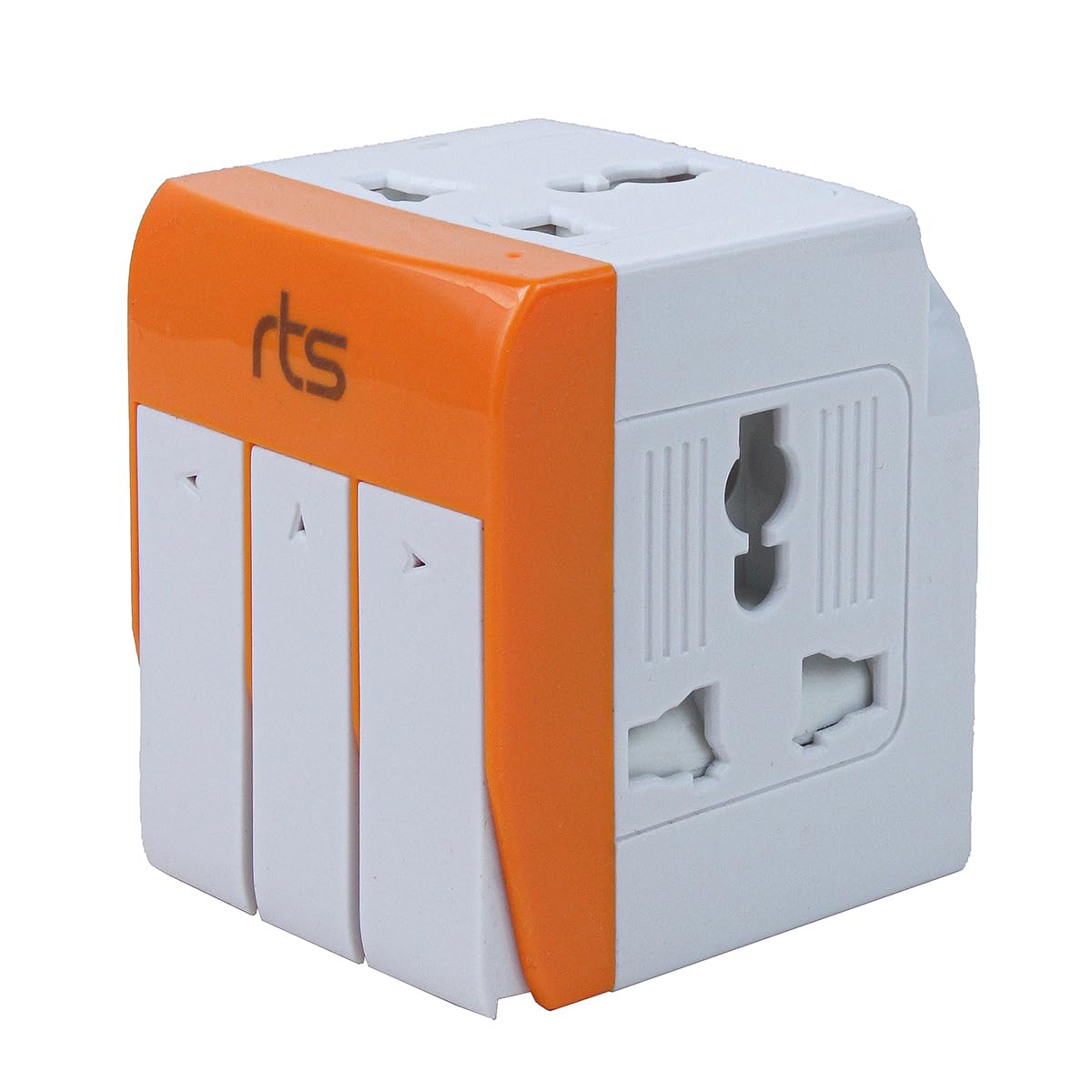 Buy Rts Universal Conversion Multiplug Travel Adapter With Individual Switch With Spike Buster