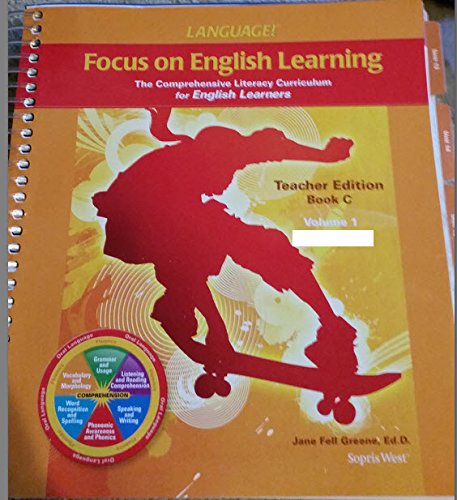 Language! Focus on English Learning, Vol. 2, Units 16-18, Book C ...