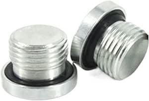 2PCS BSP Male Thread Brass Hex Socket Head End Cap Plug Pipe Fitting ...