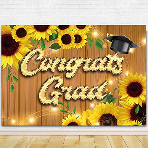 Grad Congrats Congratulations Theme Party Photography Backdrop - Want ...