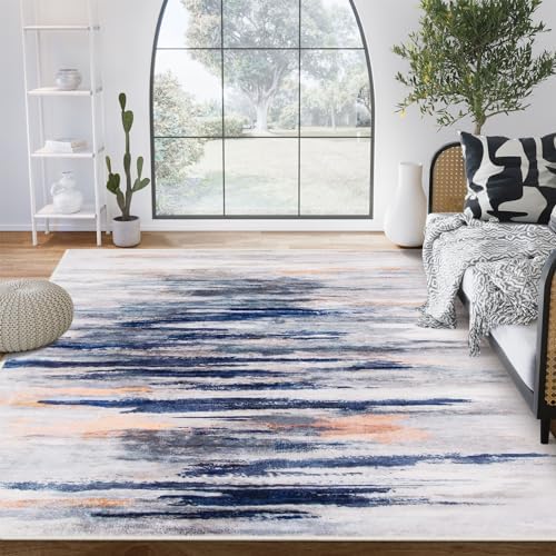 Amazon.com: Lahome Abstract Washable Area Rug 5x7, Soft Bedroom Rug ...