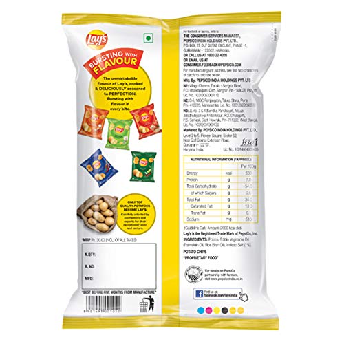 Lays Potato Chips Classic Salted, 73.7g - Price History